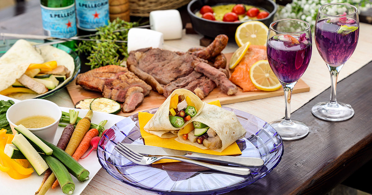 Barbecue & Breakfast | Forest and Starry Sky Camping Village | Mobility ...